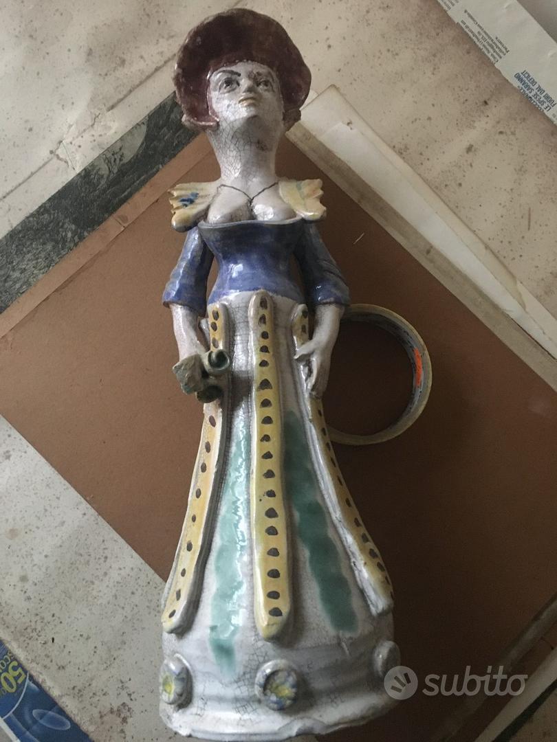 Statuina Gaetano Romano - Caltagirone anni 60 - Collezionismo In ...