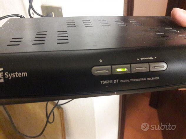 TELE SYSTEM TS6211DT Decoder Digitale Terrestre Za - Audio/Video In ...