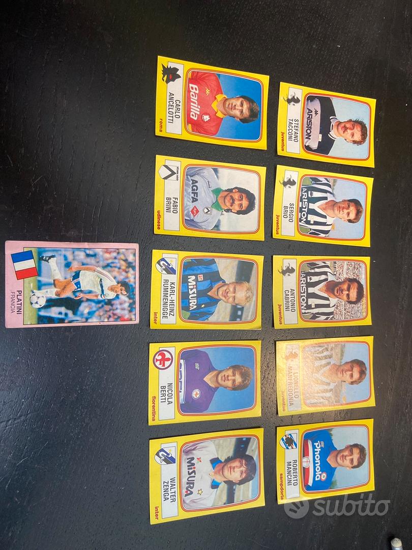 Panini calciatori 85/86 11 figurine rare - Collezionismo In vendita a Milano