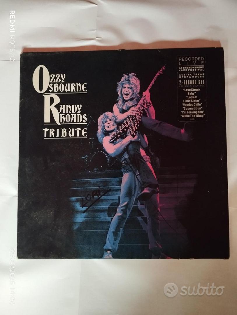 OZZY OSBOURNE - RANDY RHOADS TRIBUTE - 1987 doppio - Musica e Film In ...