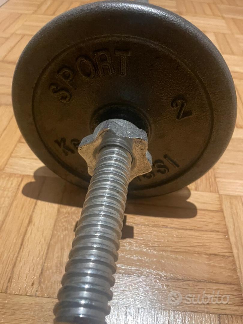 Carnielli Bilanciere con dischi in ghisa - Sports In vendita a Milano