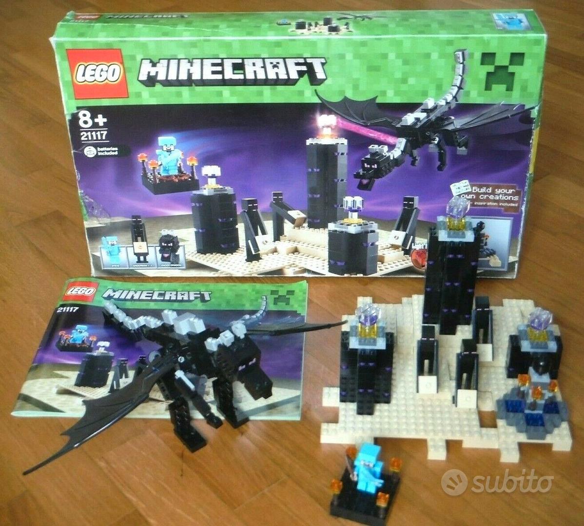 Set lego 21117 minecraft ender dragon completo - Collezionismo In ...