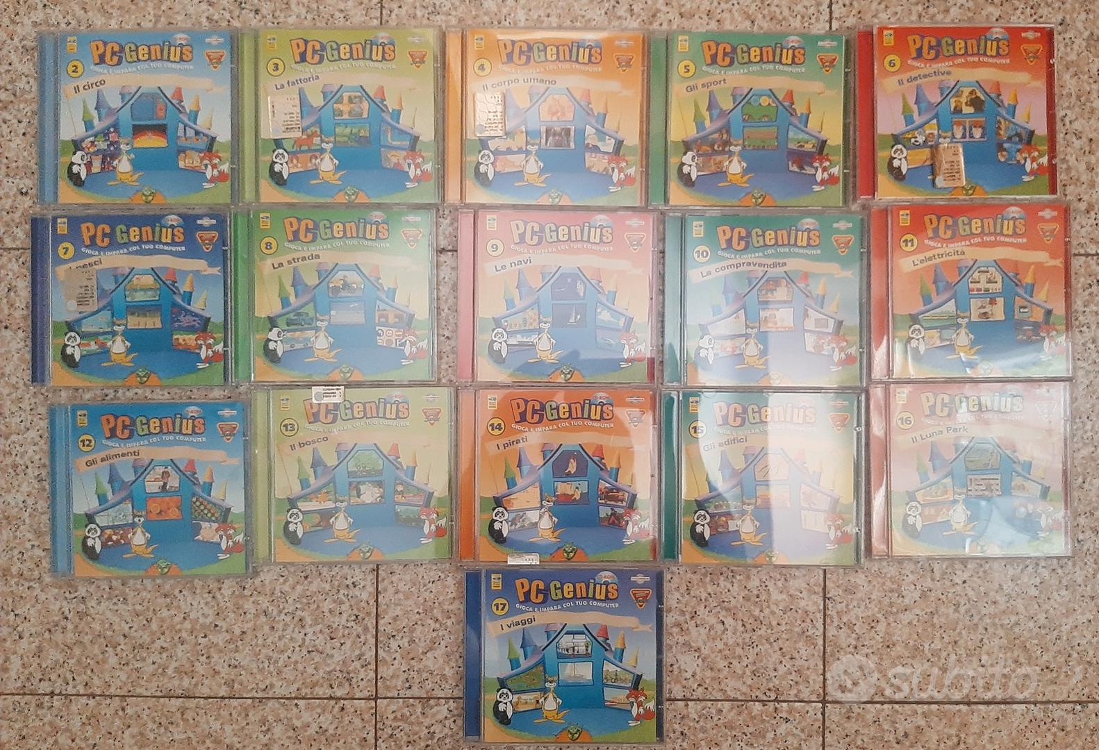 PC Genius DeAgostini dal n. 2 al 17 - Collezionismo In vendita a Torino