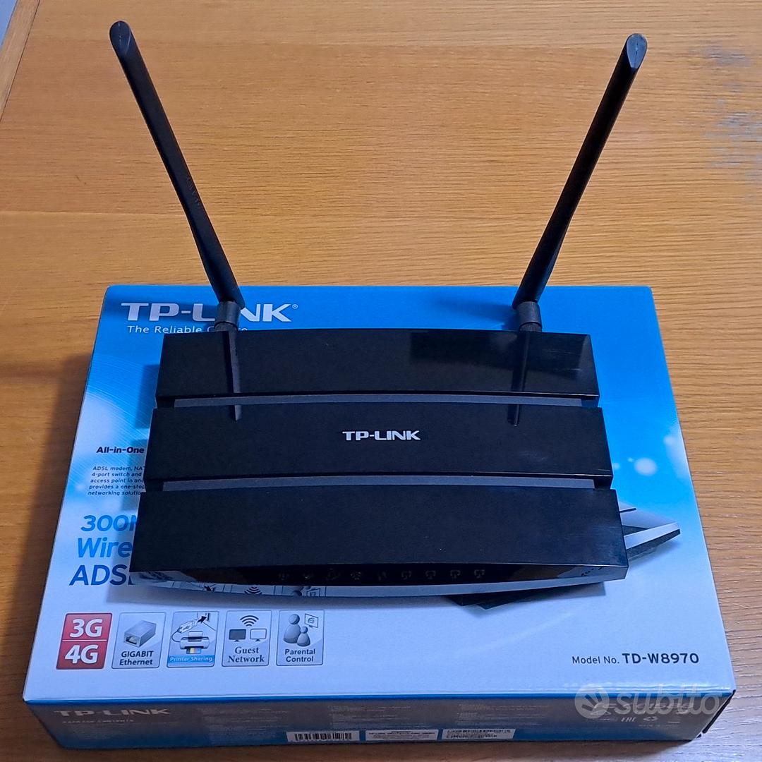 Modem Router ADSL TP-LINK TD-W8970 - Informatica In vendita a Sassari