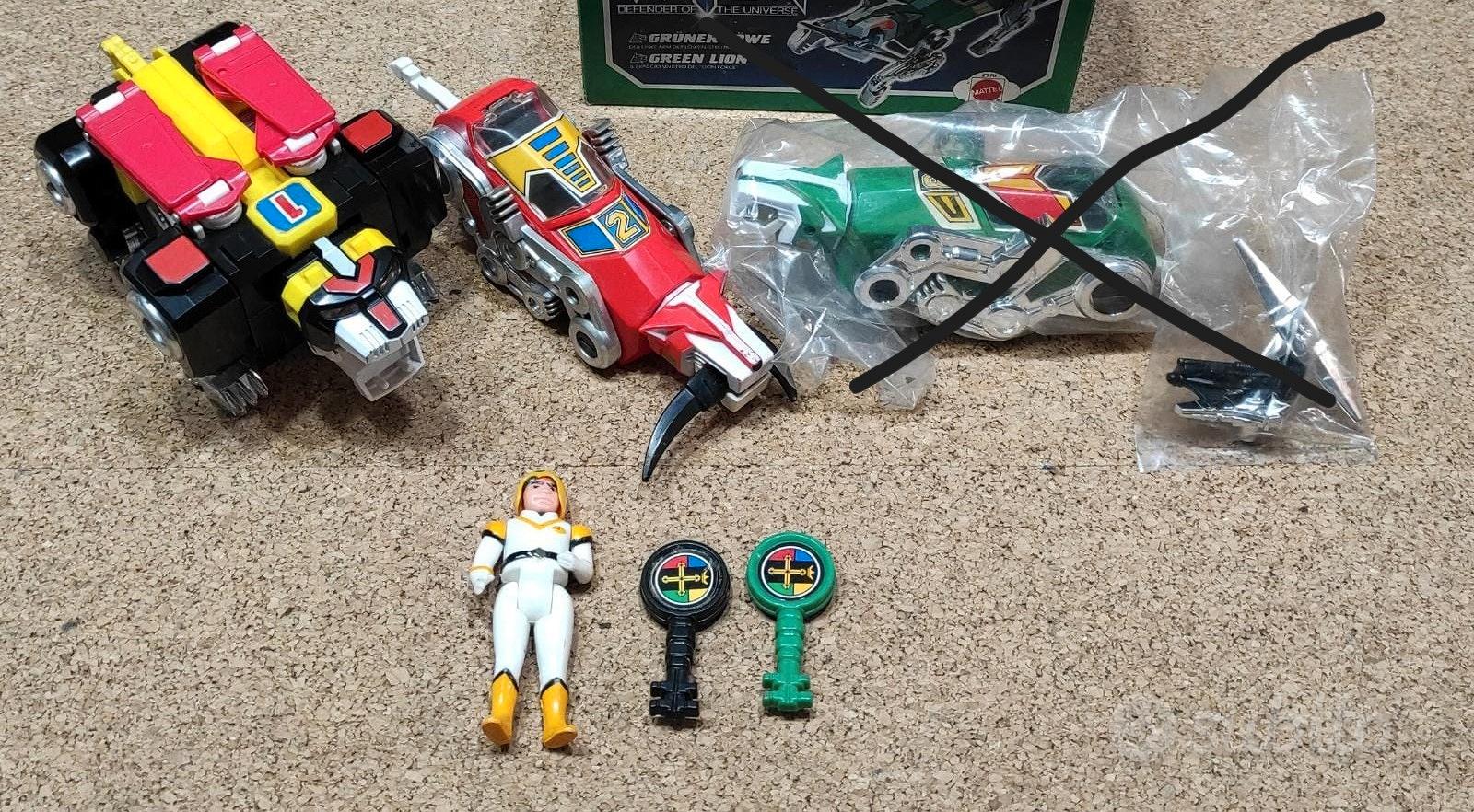 Robot Voltron Golion Lionbot vintage piloti robot - Tutto per i bambini ...