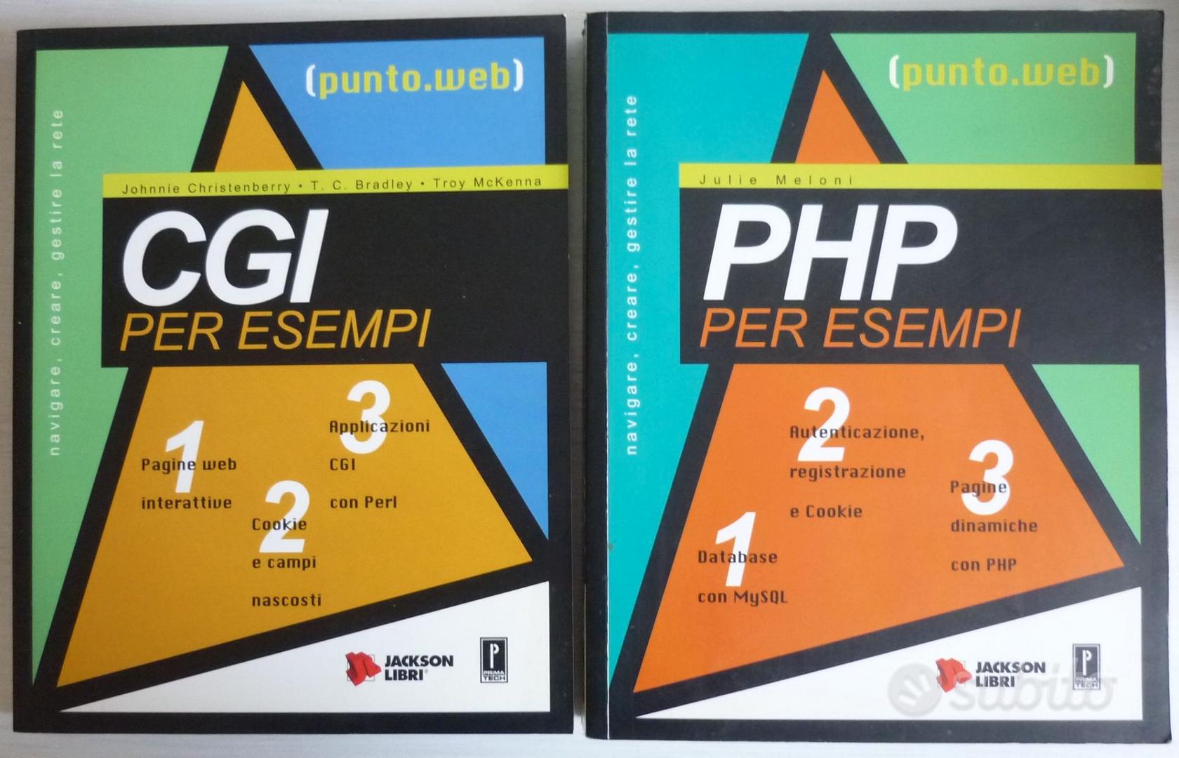 CD rom CGI per esempi - PHP per esempi - Informatica In vendita a Verona