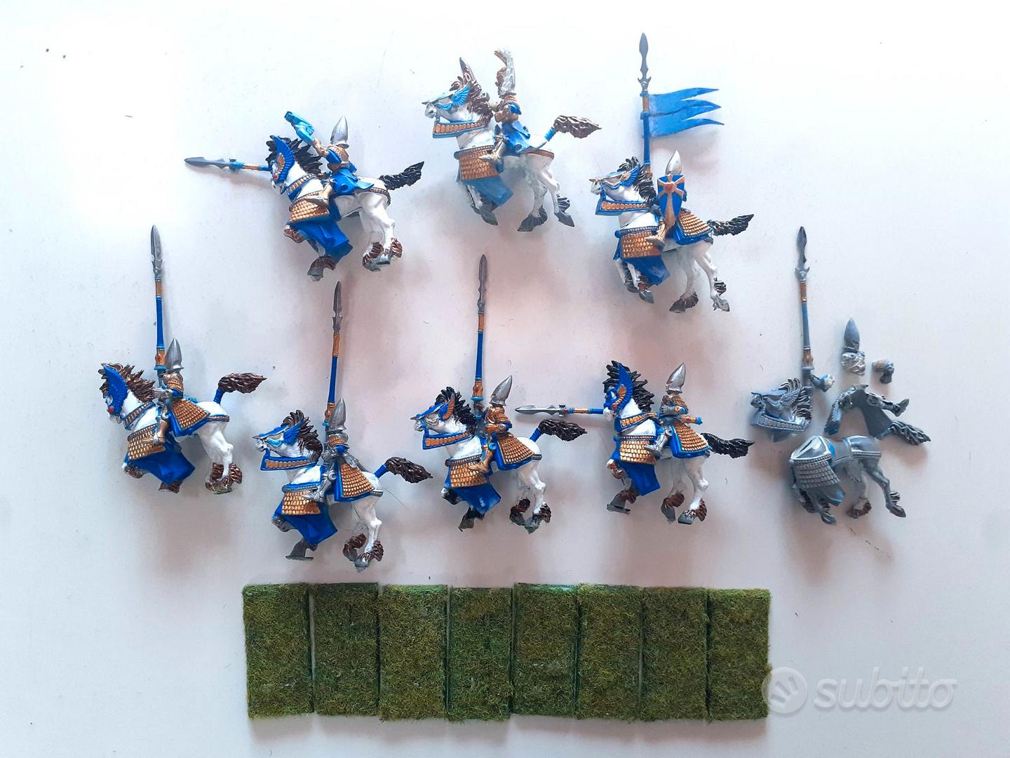 Warhammer High Elves 8 Silver Helms + 4 Archers - Collezionismo In ...
