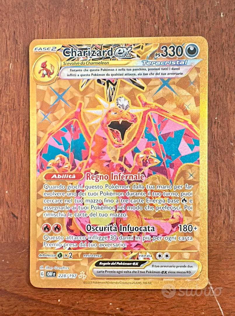 Charizard OBF 228/197 IT carta Pokemon - Collezionismo In vendita a Modena