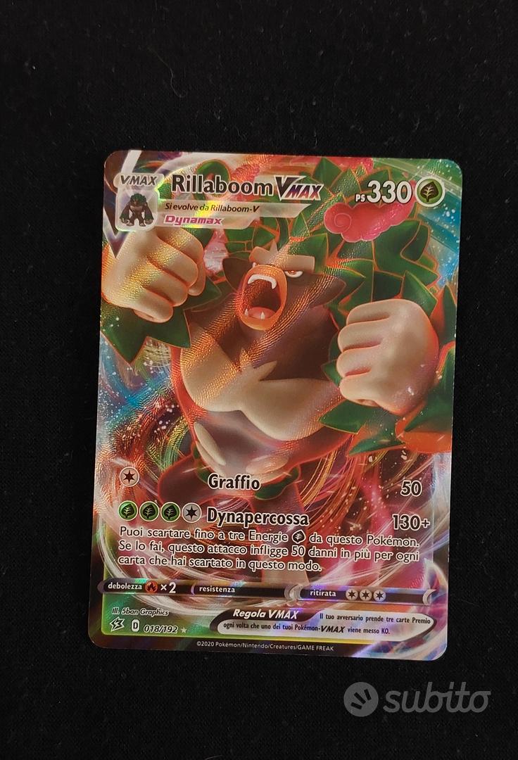 carta pokemon rillaboom Vmax full art - Collezionismo In vendita a Vicenza