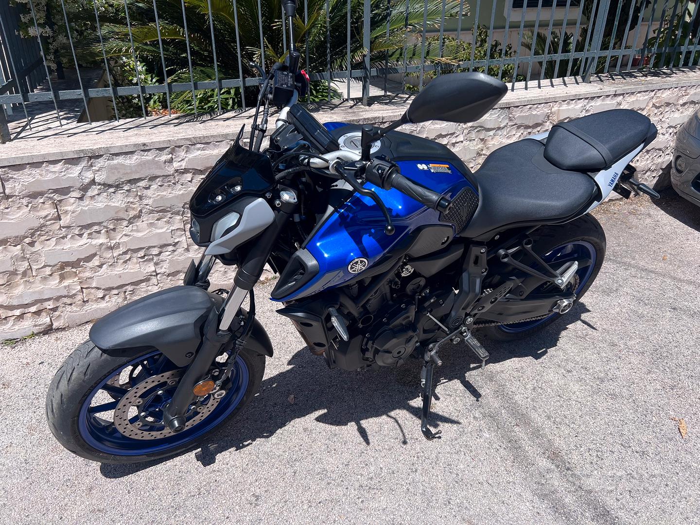 MT 07 YAMAHA Full power ICON BLUE - Moto e Scooter In vendita a Napoli