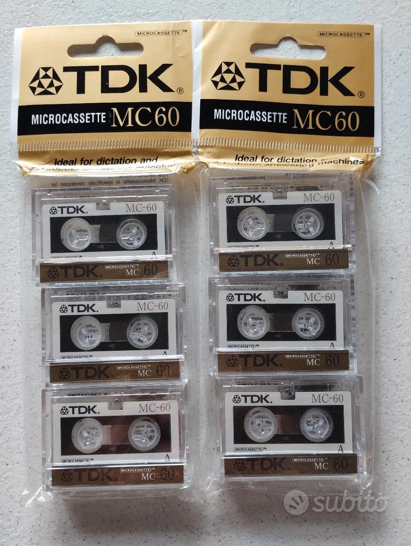 Microcassette TDK - Musica e Film In vendita a Milano