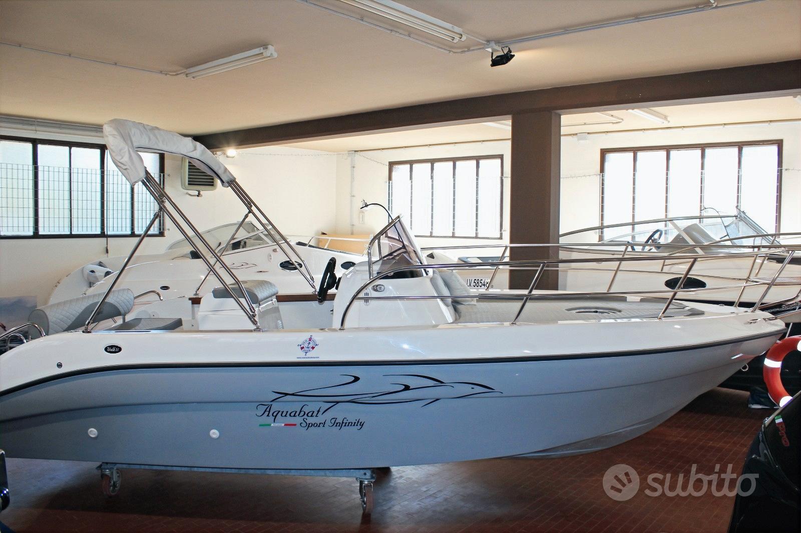 Subito - NEW NAUTIC SHOW SRL - Aquabat Sport Infinity 21 Wa Lux + Honda 150 CV - Nautica In ...