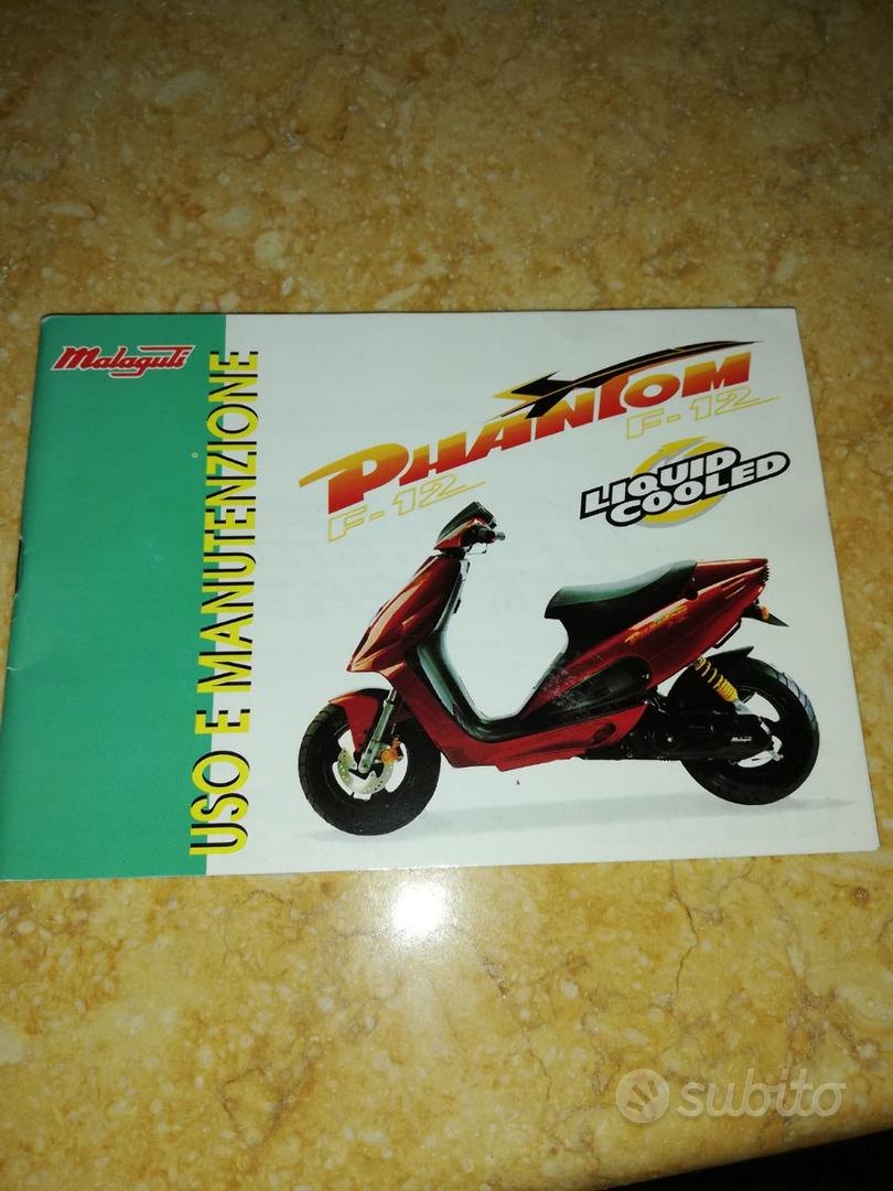 Phantom F12 Malaguti Scooter 50 manuale uso - Accessori Moto In vendita a L'Aquila