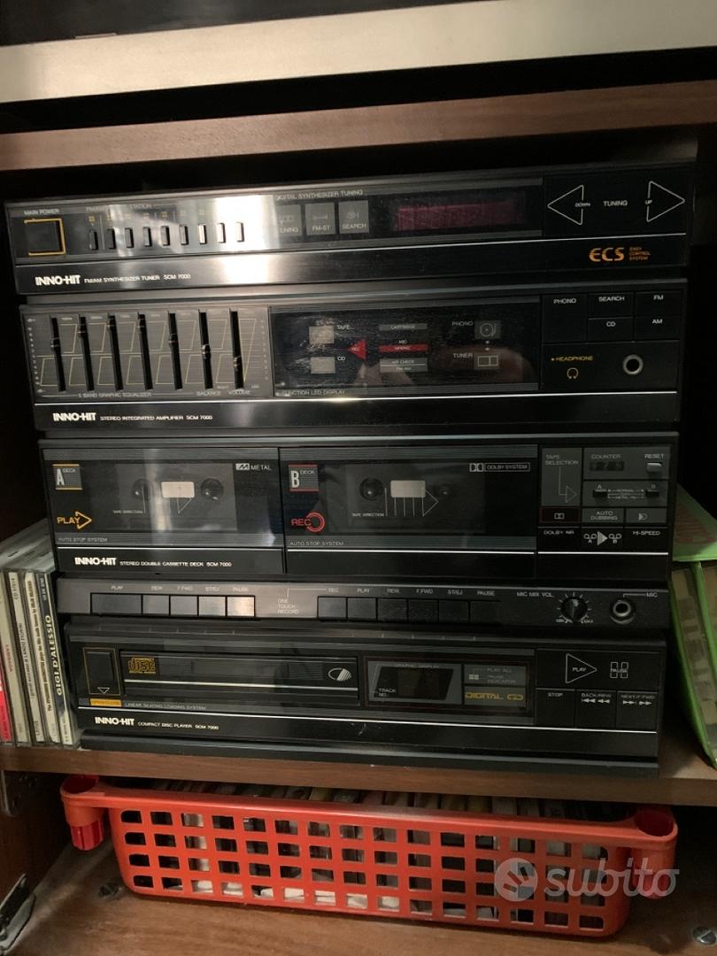 Stereo Inno Hit con 2 altoparlanti anno 1980 - Audio/Video In vendita a ...