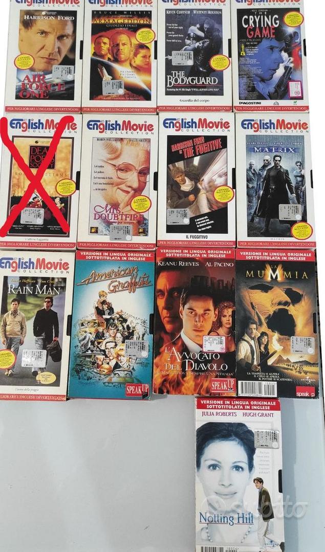 English movie VHS - Audio/Video In vendita a Latina