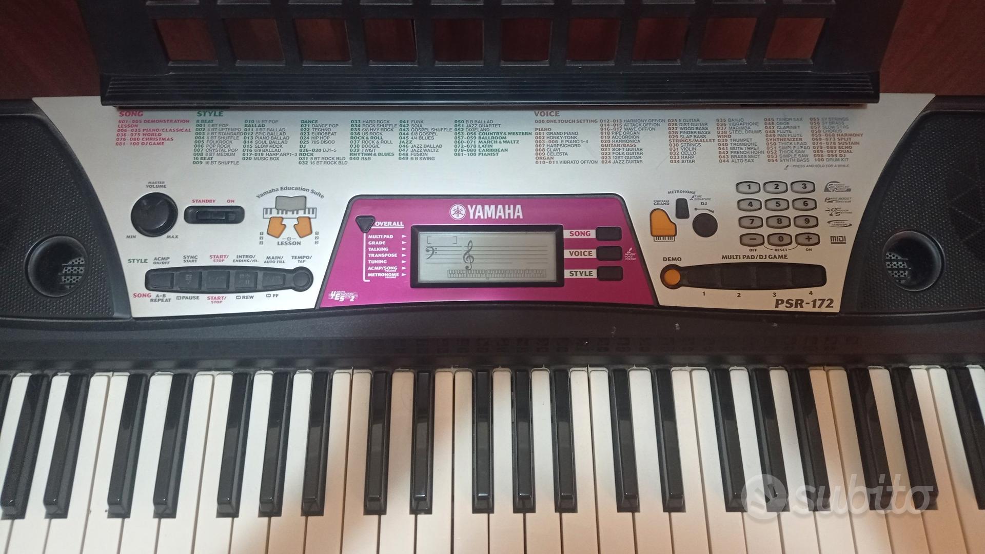 Pianola Yamaha PSR-172 - Strumenti Musicali In vendita a Catania
