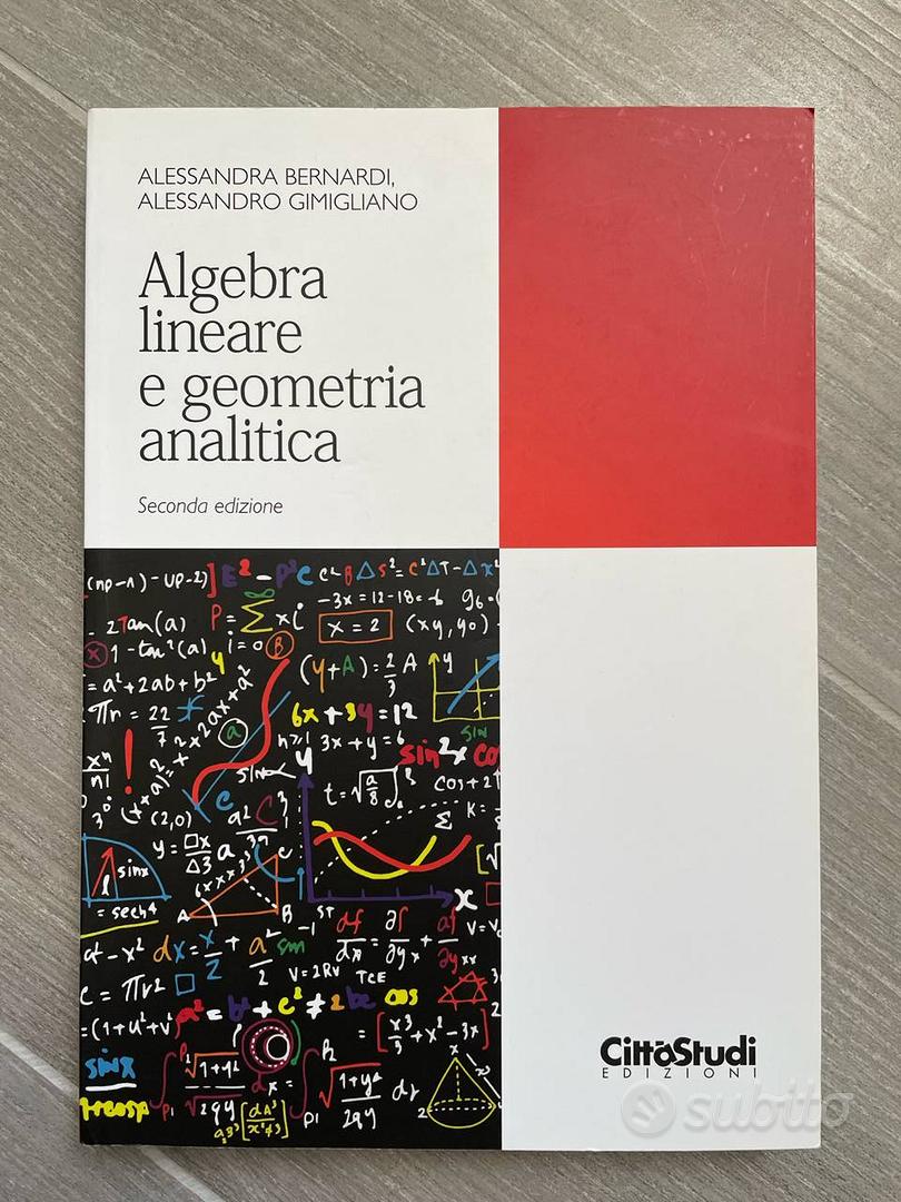 Algebra Lineare e Geometria Analitica - CittàStudi - Libri e Riviste In ...
