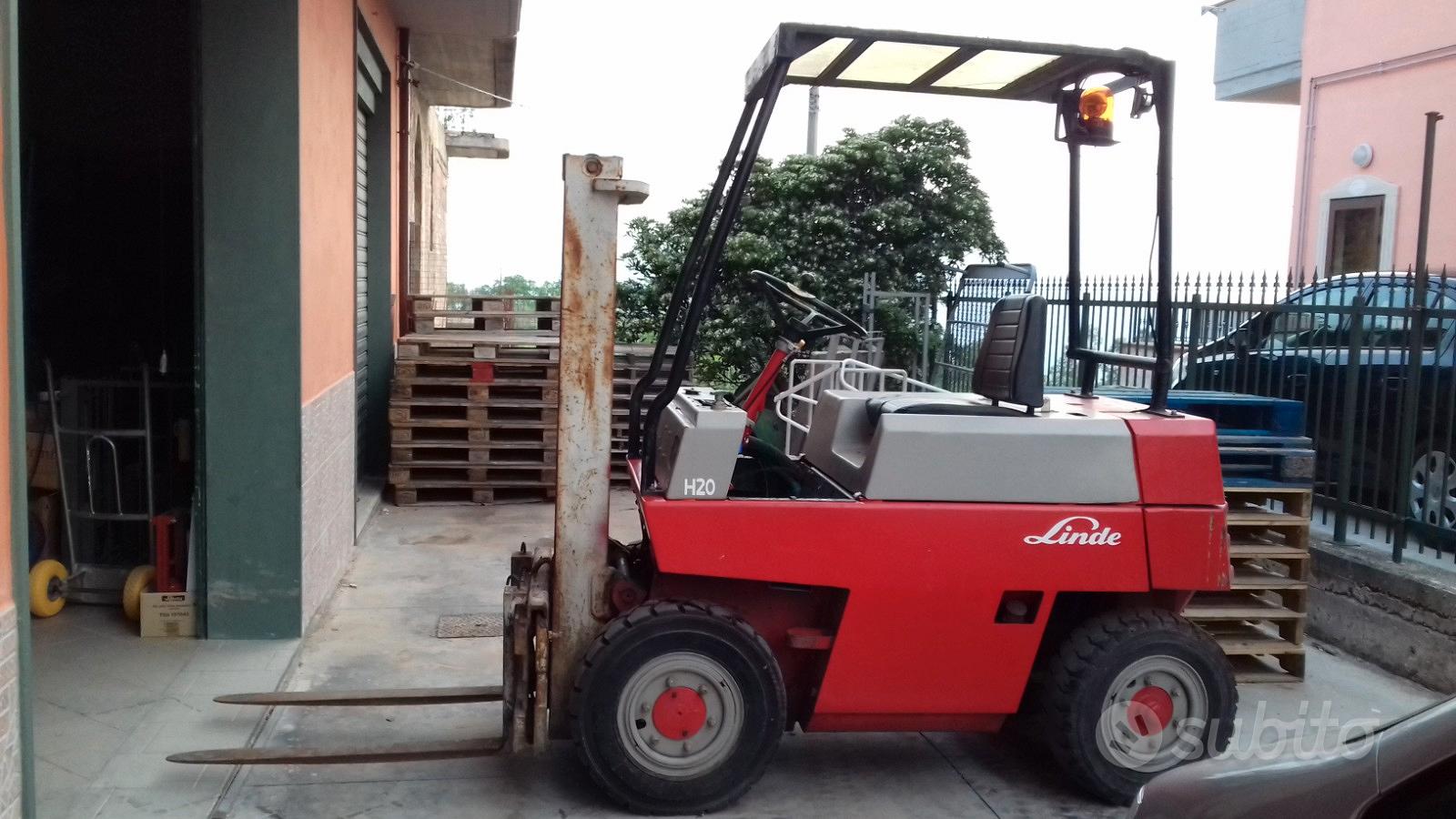 Carrello elevatore Muletto Linde H20 - Veicoli commerciali In vendita a ...