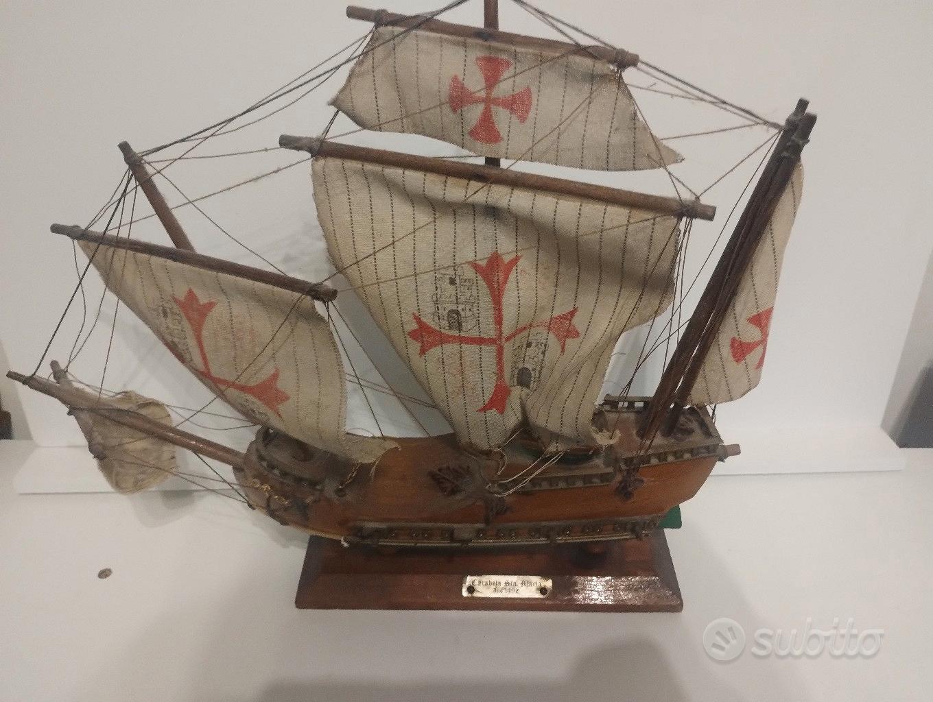 Caravella Santa Maria di Cristoforo Colombo - Collezionismo In vendita ...