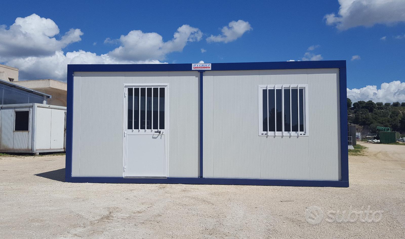 Box Container prefabbricato-dim.6,08x2,40m - Veicoli commerciali In ...