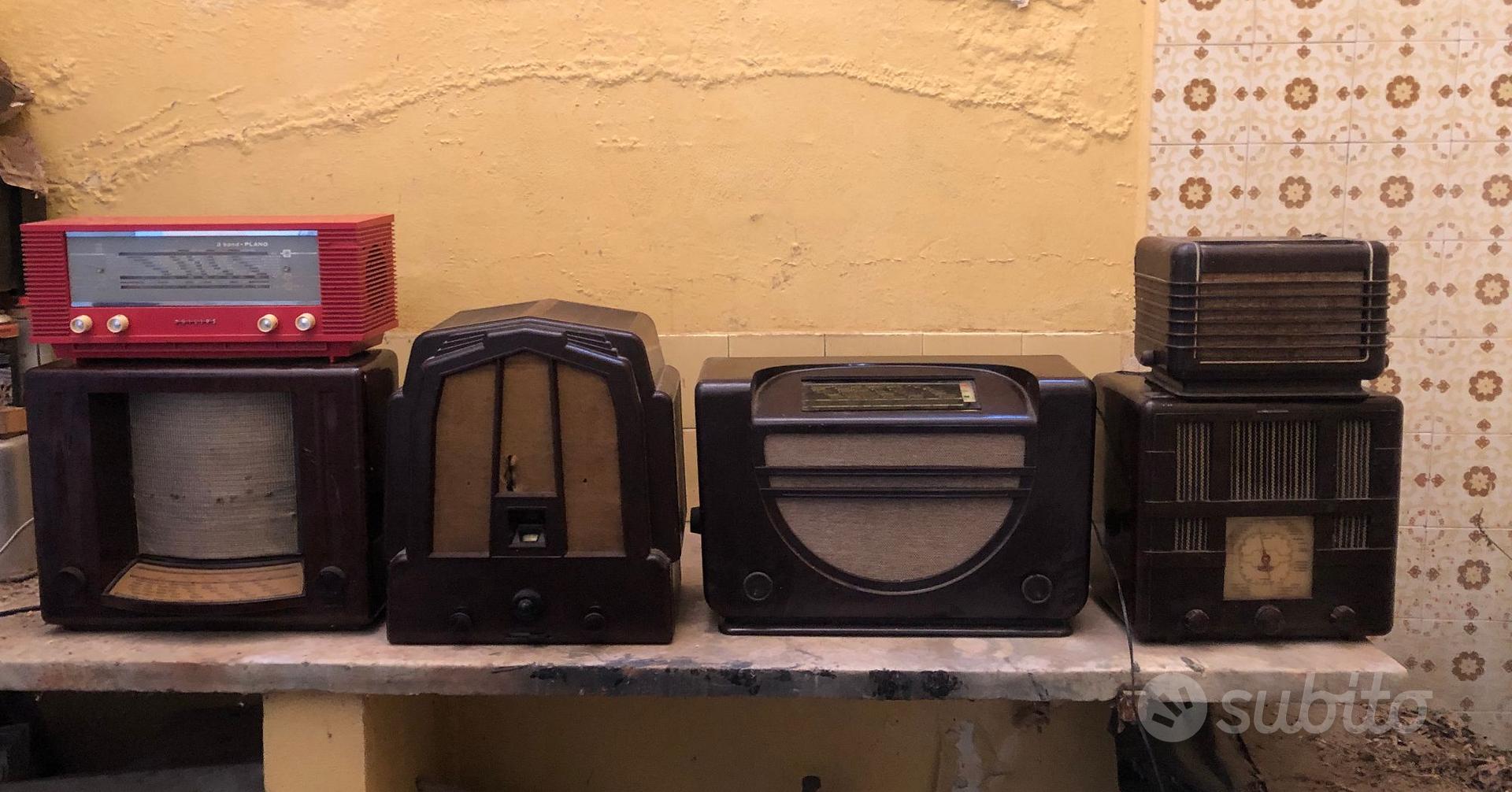 Collezione di 9 Radio a valvole vintage 1930+ - Audio/Video In vendita ...