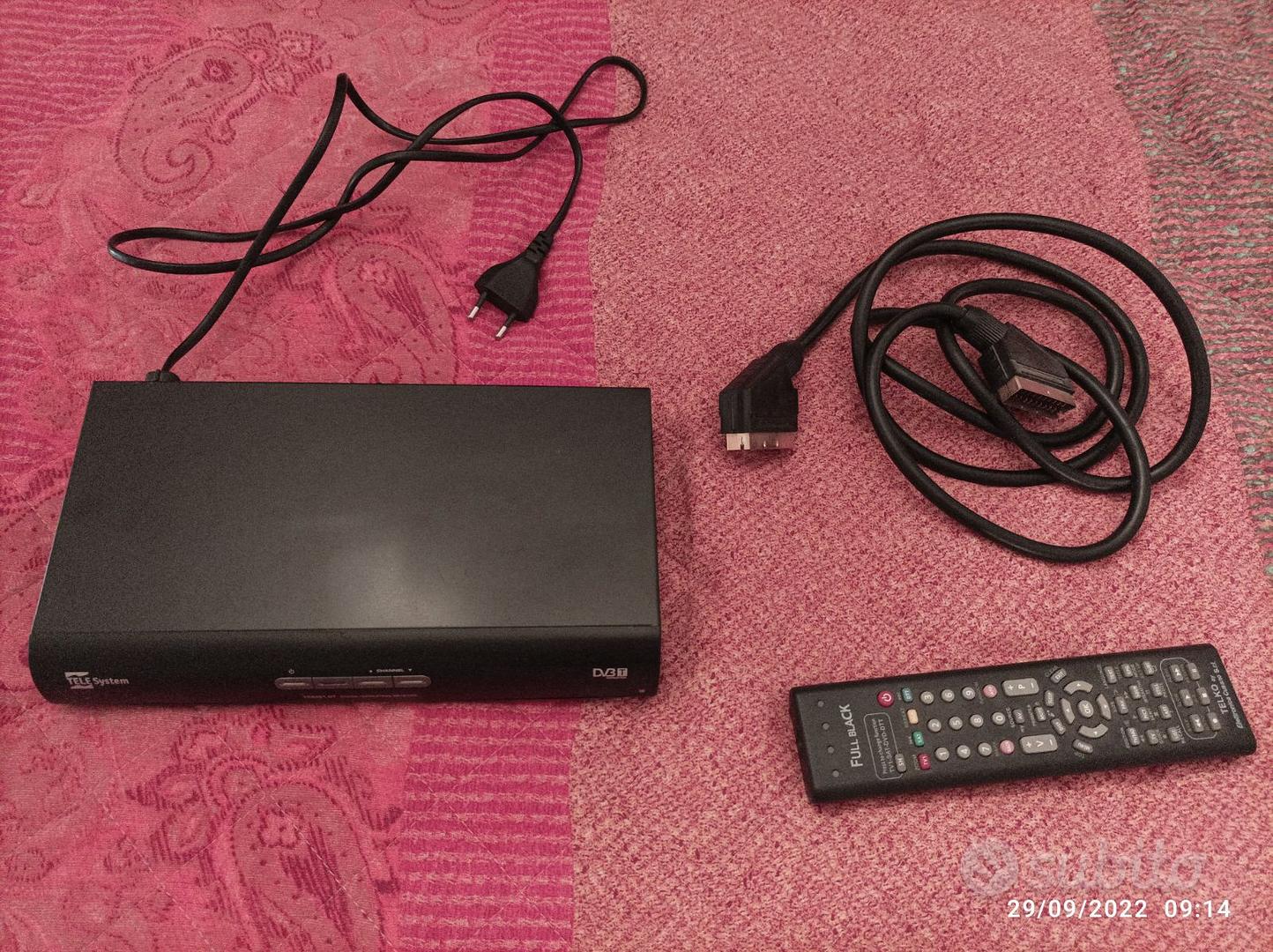 Decoder digitale terrestre Tele System - Audio/Video In vendita a Roma