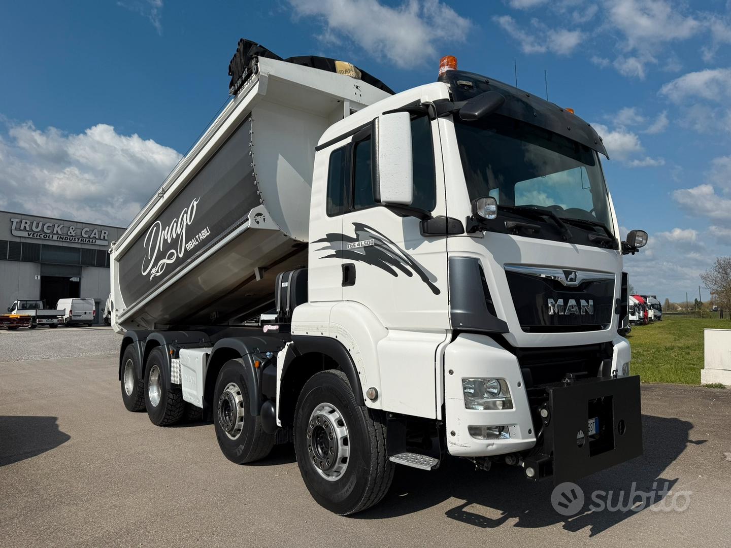 Subito - Truck & Car Trade srl - Mezzo d'opera man Tgs 41.500 4 assi ...