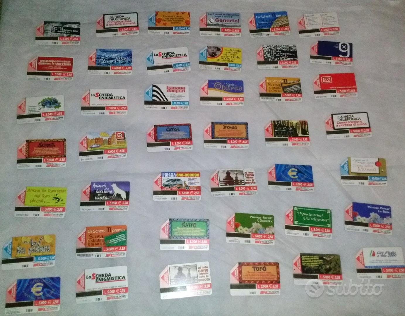 Schede Telefoniche - Collezionismo In vendita a Taranto