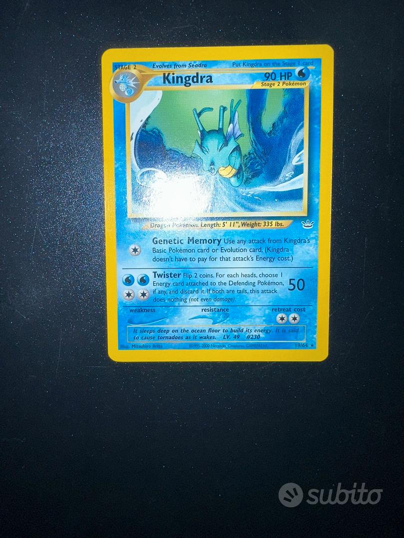Pokemon kingdra - Collezionismo In vendita a Lucca