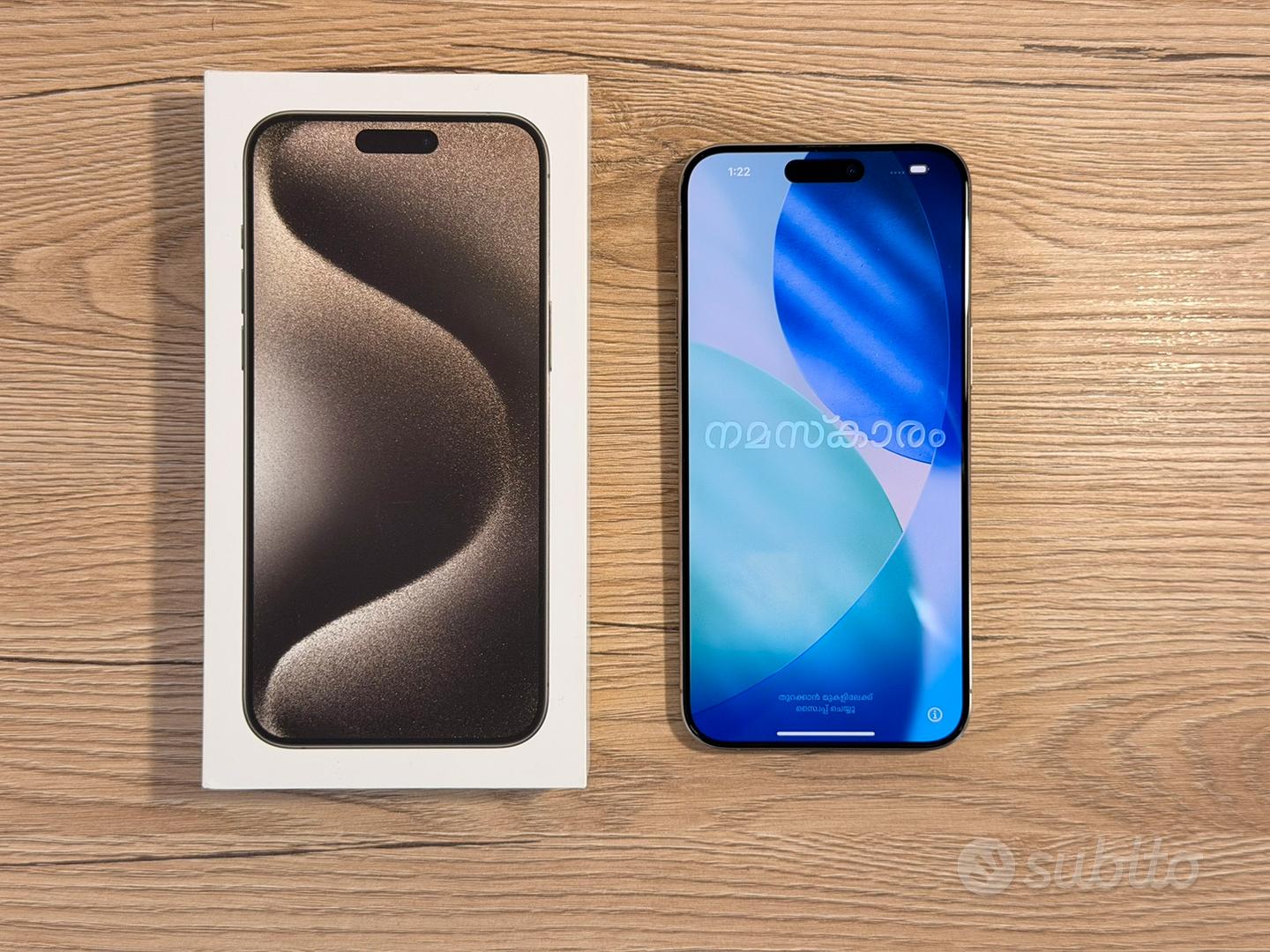 iPhone 15 Pro Max 256GB Natural Titanium - Telefonia In vendita a Treviso