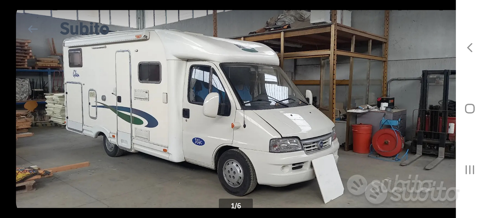 Camper semi-integrale 6 posti - Caravan e Camper In vendita a Mantova