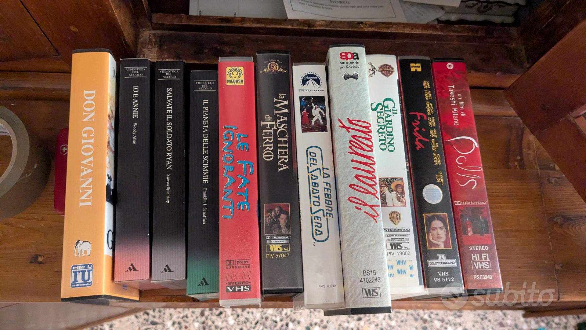 videocassette film vhs originali - Audio/Video In vendita a Imperia