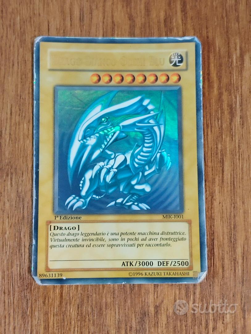 Yu-Gi-Oh! 🐉 Drago Bianco Occhi Blu – 1ª Edizione - Collezionismo In ...