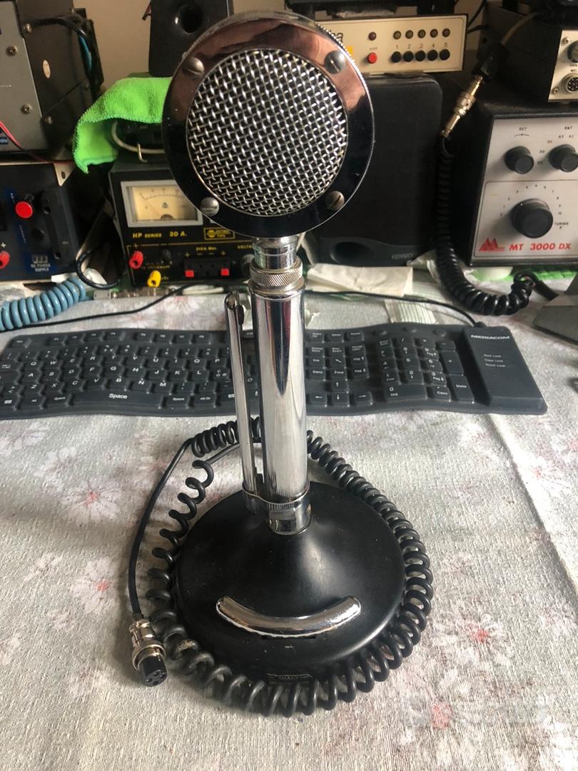 Microfono amplificato Astatic Silver Eagle t-up9 - Collezionismo In ...