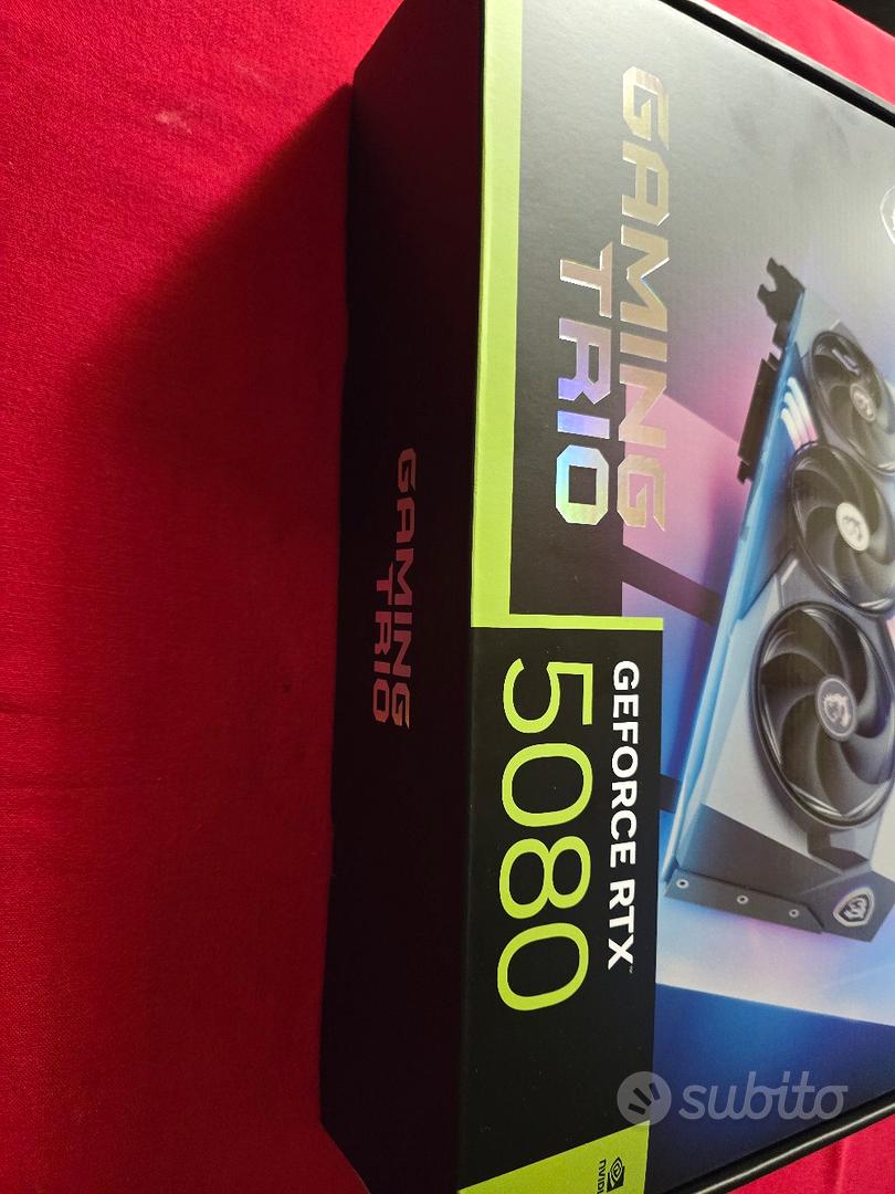 MSI RTX 5080 GAMING X - Informatica In vendita a Lecco
