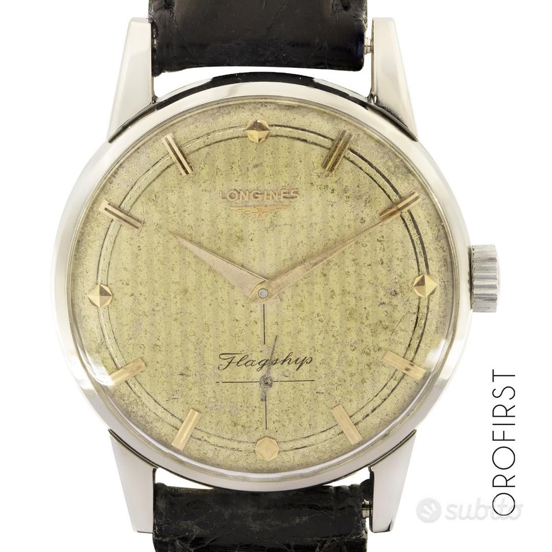 Subito - ORO FIRST - Longines Flagship Cal 30L Engraved Dial 35 mm ...