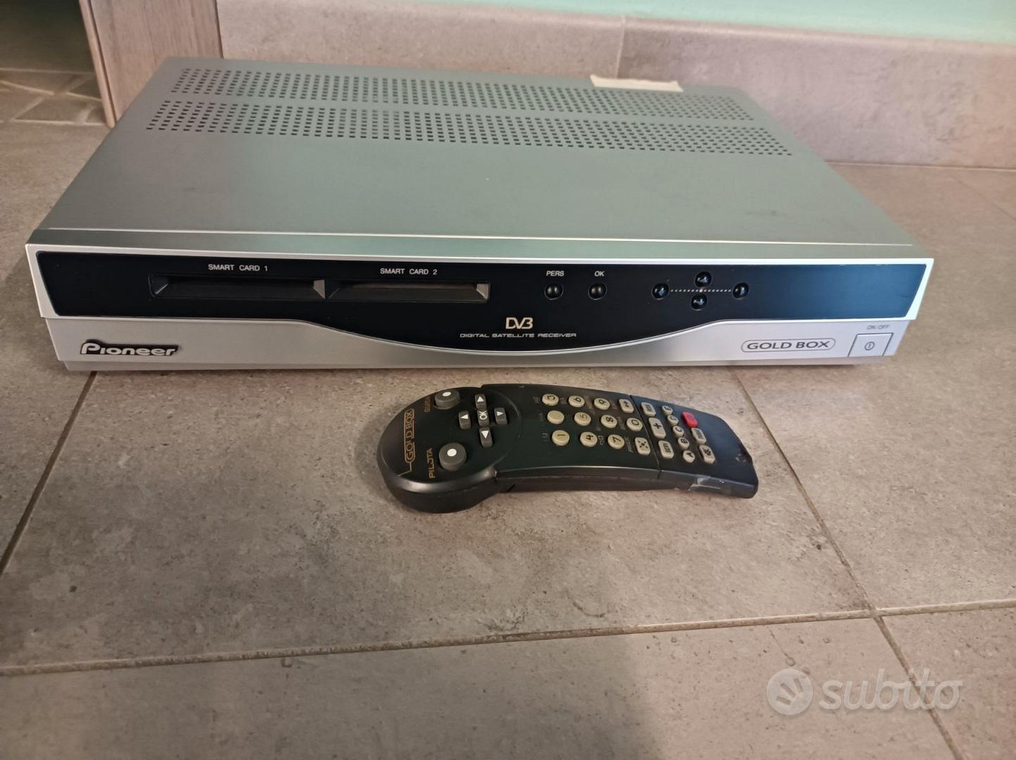 DECODER SATELLITARE PIONEER DBR-S120I GOLD BOX 10€ - Audio/Video In ...