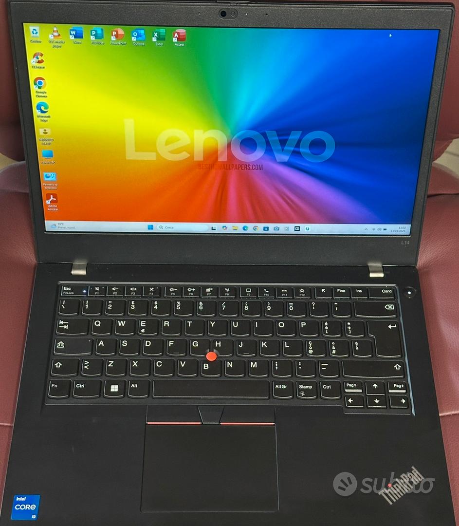 LENOVO THINKPAD L14 G2-14”FHD IPS-I5-1145G7-TOP - Informatica In vendita a Roma