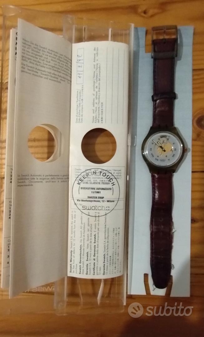 OROLOGIO SWATCH AUTOMATIC NEW ANNO 1991 - Abbigliamento e Accessori In ...