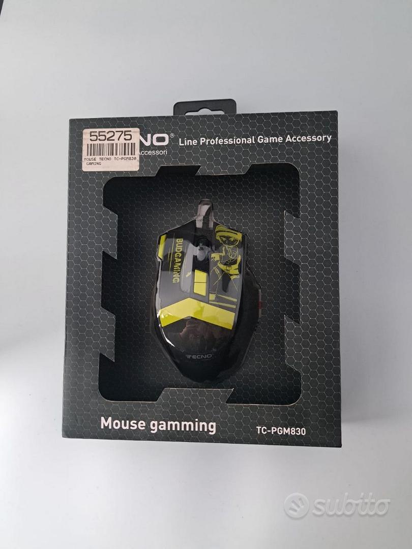 MOUSE GAMING TC-PGM830 12 TASTI - Informatica In vendita a Napoli