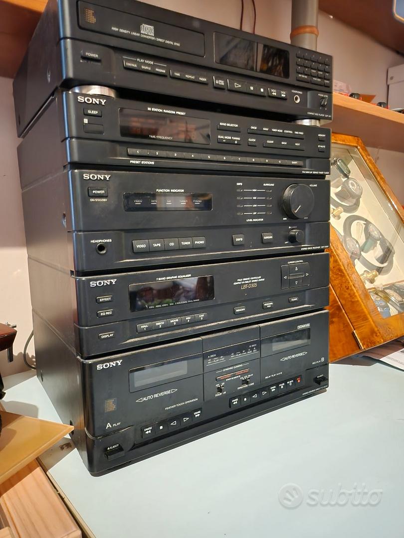 Impianto hifi Sony HST-D305 con amplificatore inte - Audio/Video In ...