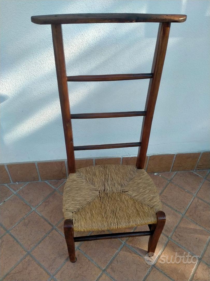 sedia antica da preghiera - Arredamento e Casalinghi In vendita a Ferrara