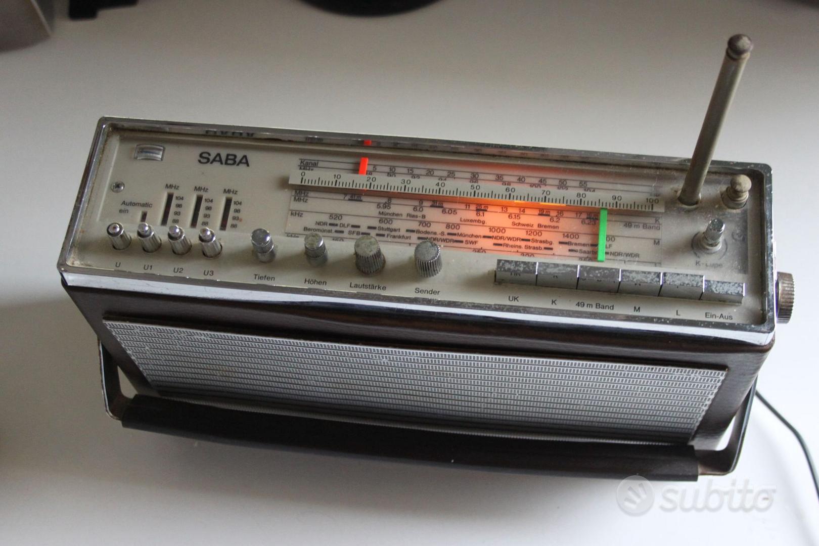 Radio SABA Transall De Luxe Automatic VINTAGE - Audio/Video In vendita ...