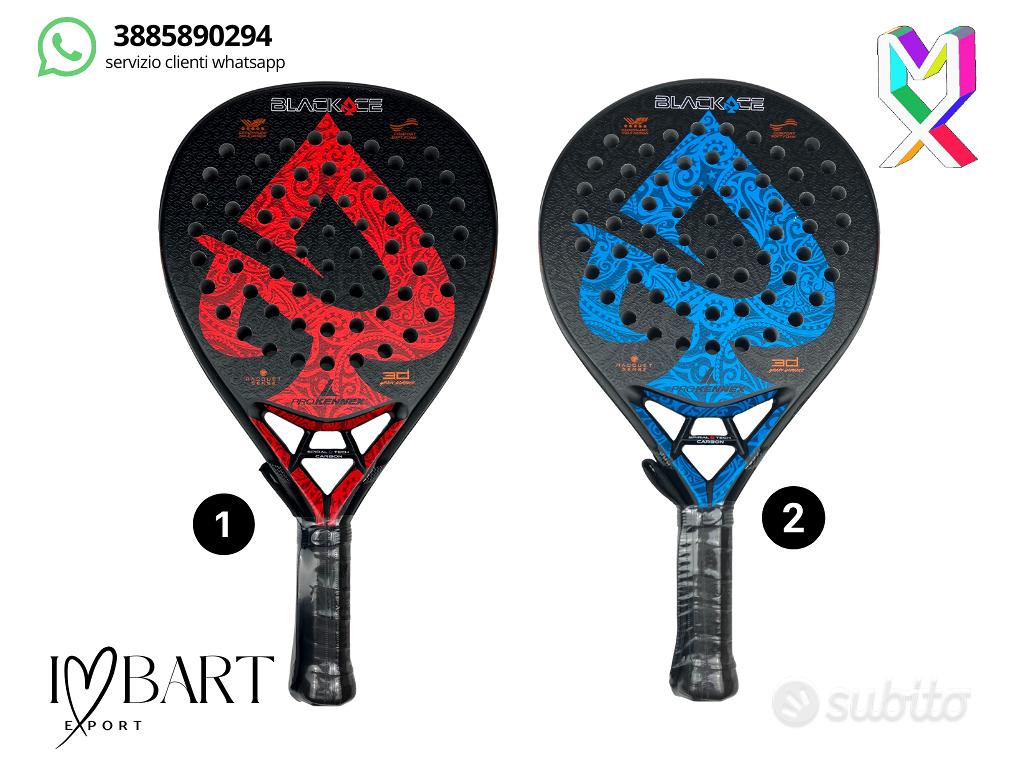 Subito - Imbart Export - PROKENNEX BLACK ACE RND Pala da Padel Kinetic ...