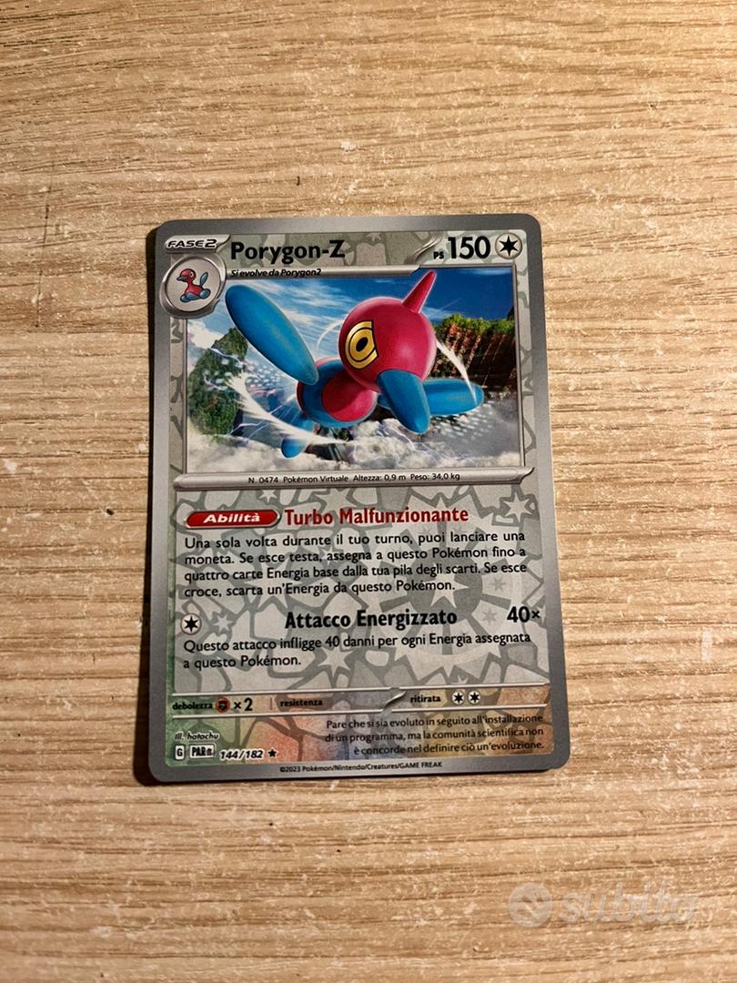 Porygon Z Carta Pokémon Collezionismo In Vendita A Modena