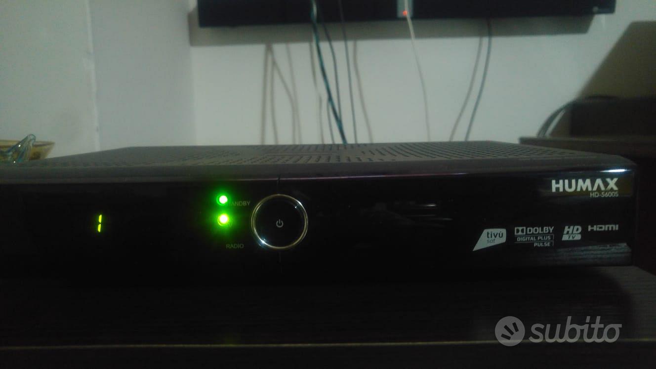 Humax HD-5600S con scheda tivusat attivata - Audio/Video In vendita a ...
