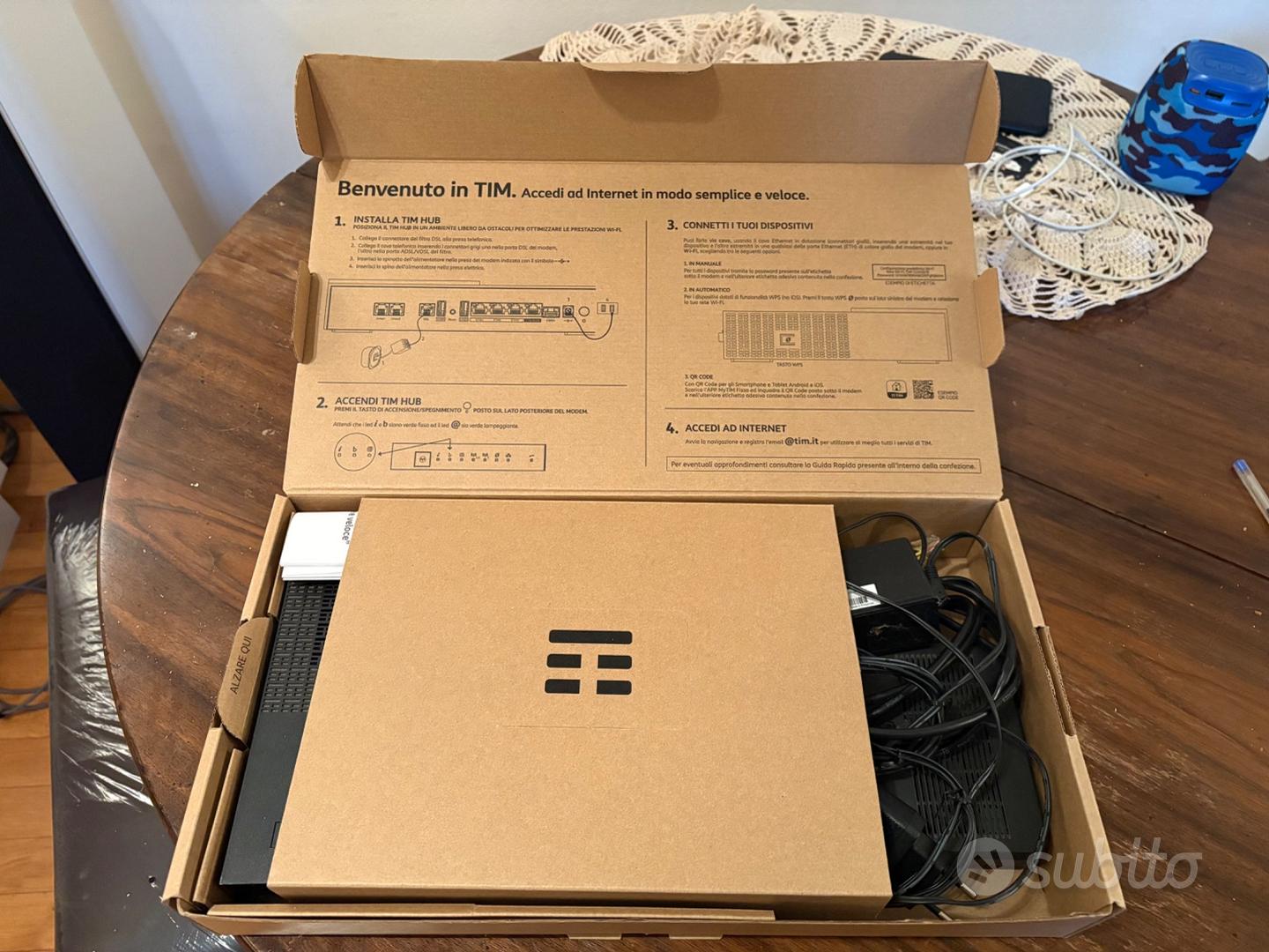 Modem Tim Hub Fibra - Informatica In vendita a Reggio Emilia