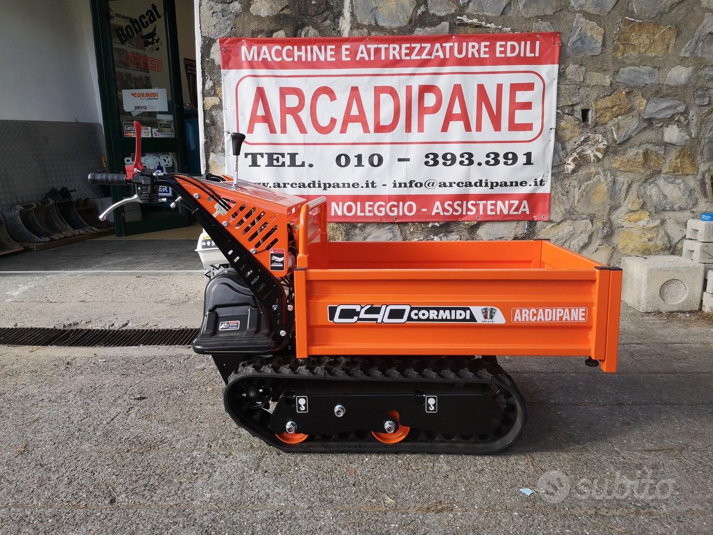 Motocarriola cingolata CORMIDI mod. C40 (Nuova) - Giardino e Fai da te ...