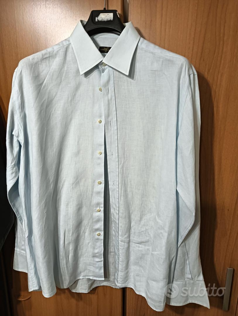 Camicia uomo lino 100% - Abbigliamento e Accessori In vendita a Salerno