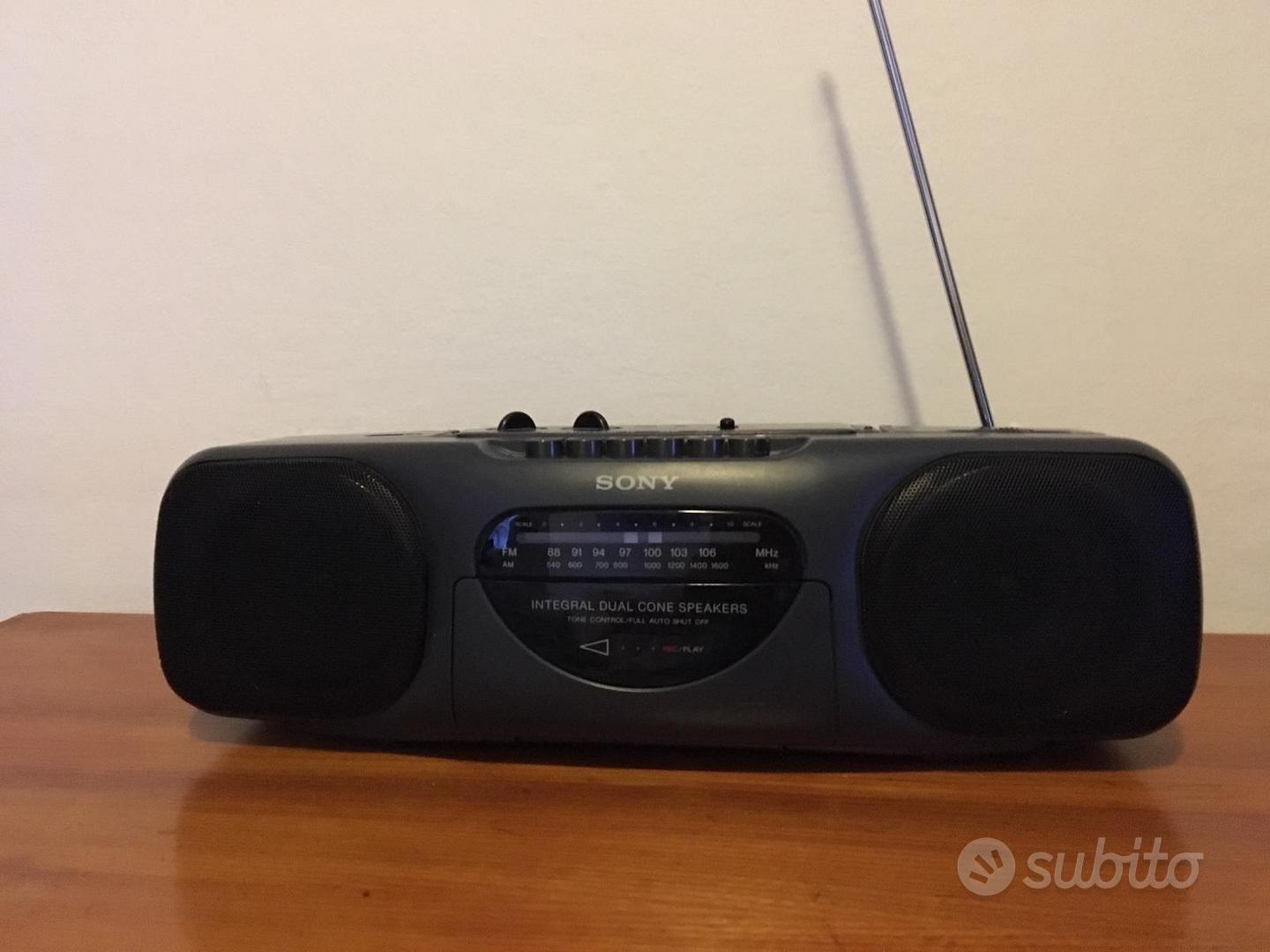 Stereo Sony CFS-B11_mangiacassette_usato - Audio/Video In vendita a Genova